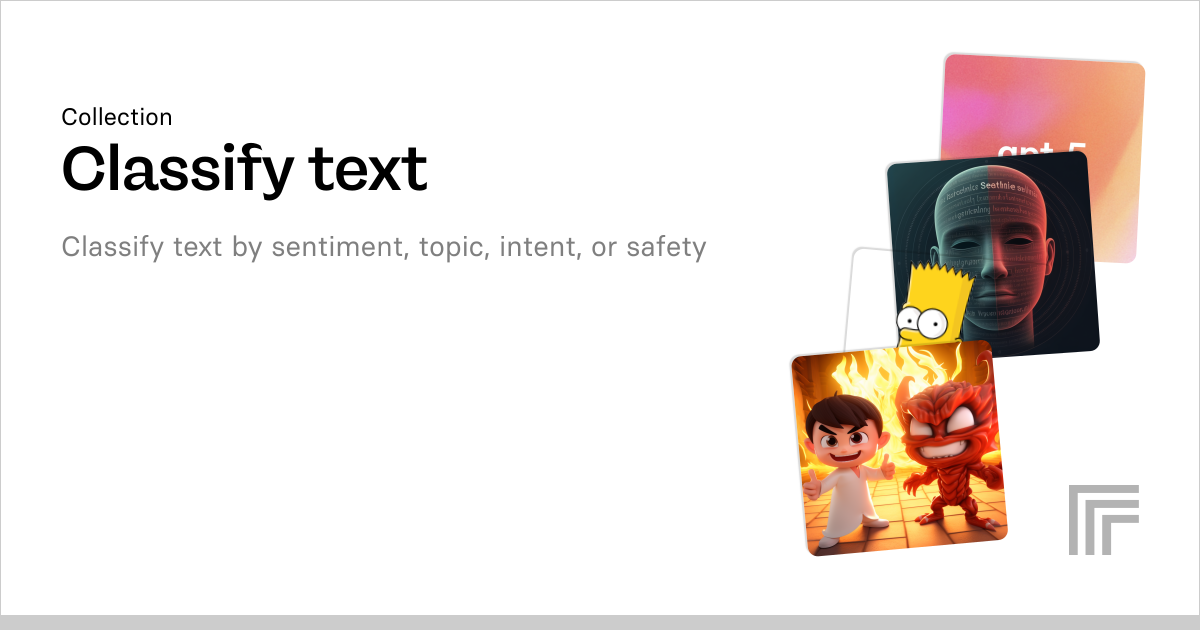 Run text classification models via API - Replicate