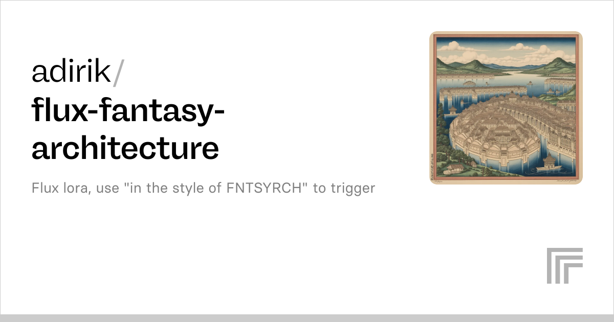Examples – adirik/flux-fantasy-architecture | Replicate