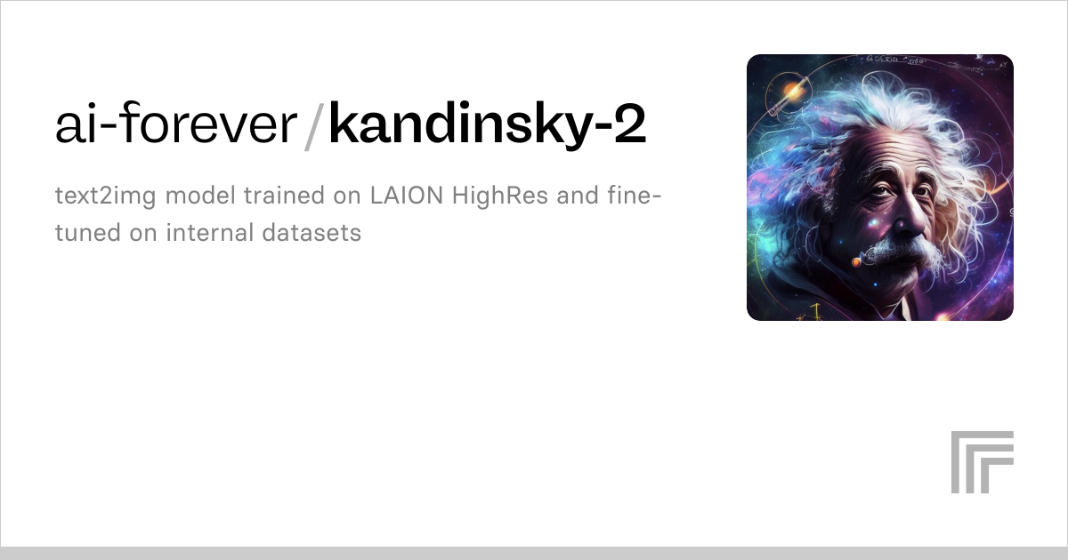 ai-forever/kandinsky-2 | Run with an API on Replicate