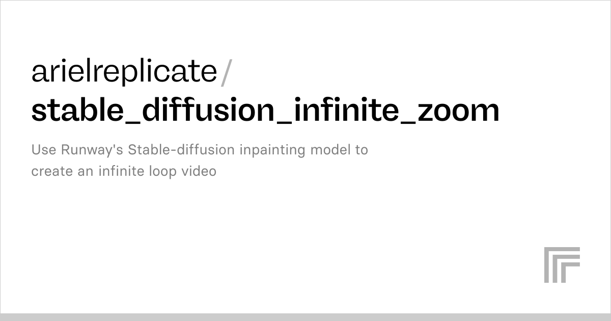 Examples – arielreplicate/stable_diffusion_infinite_zoom | Replicate