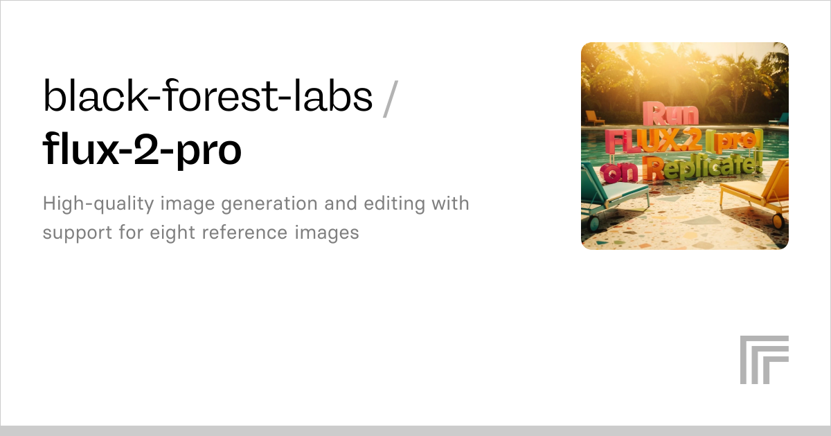 Examples – black-forest-labs/flux-2-pro | Replicate