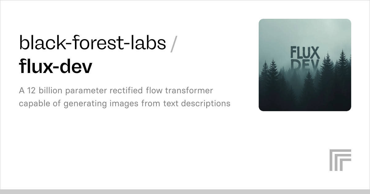FLUX.1 [dev] | Text to Image