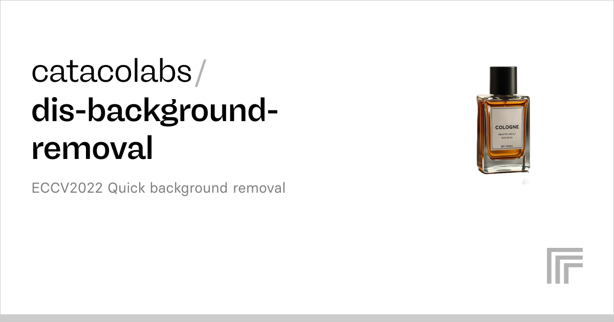 Examples – catacolabs/dis-background-removal | Replicate