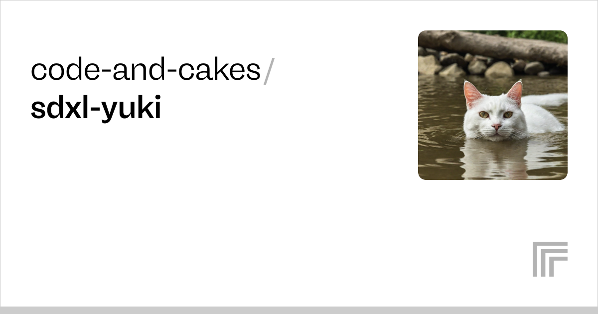 code-and-cakes/sdxl-yuki | Run with an API on Replicate