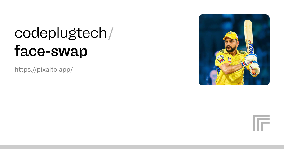 codeplugtech/face-swap | Run with an API on Replicate