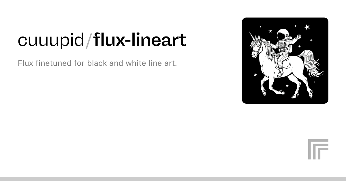 cuuupid/flux-lineart | Run with an API on Replicate