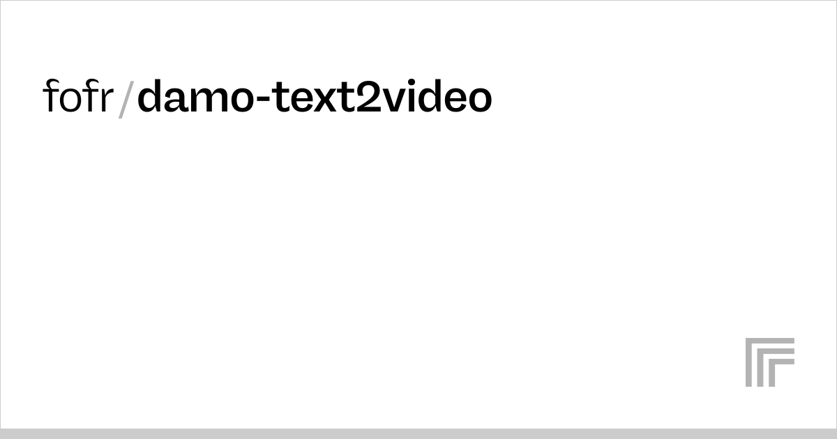 Examples – fofr/damo-text2video | Replicate