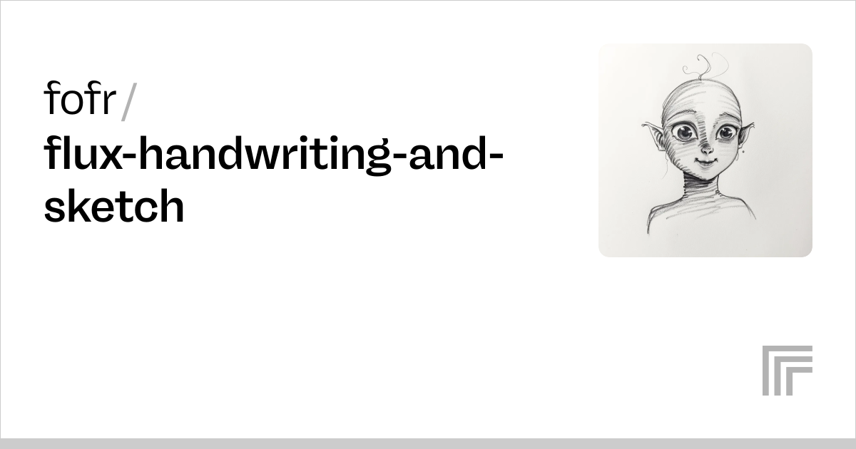 Examples – fofr/flux-handwriting-and-sketch | Replicate