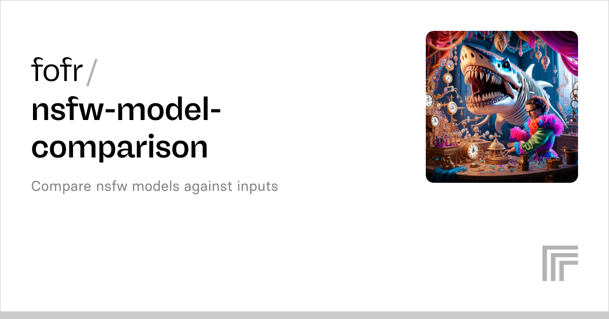 Examples – fofr/nsfw-model-comparison | Replicate