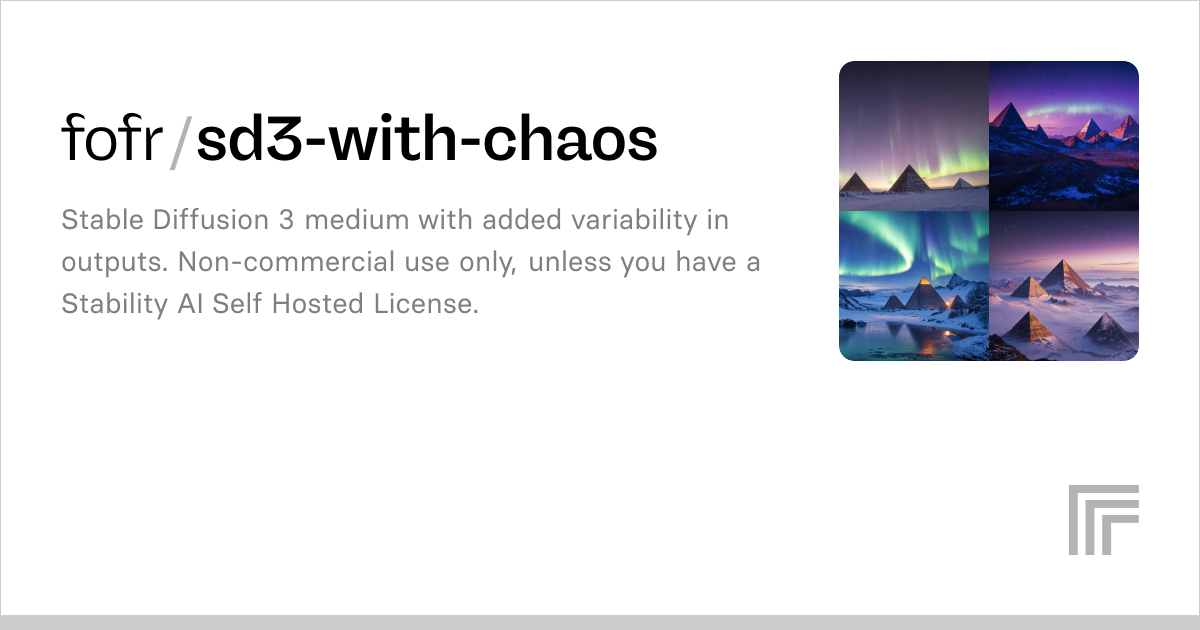Examples – fofr/sd3-with-chaos | Replicate