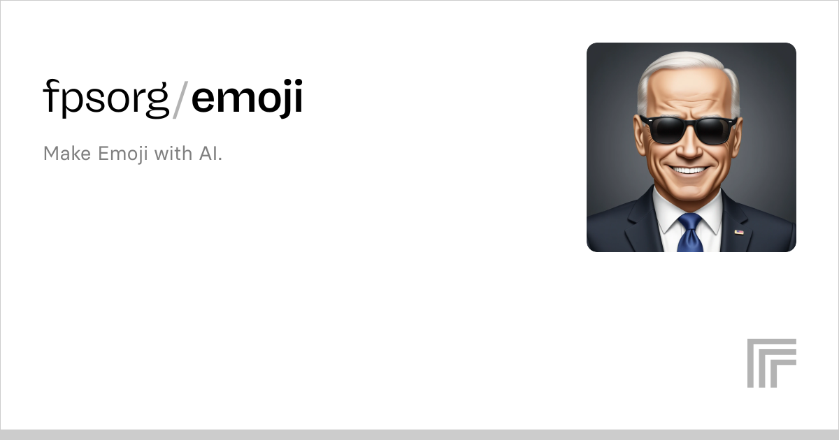 fpsorg/emoji | Run with an API on Replicate