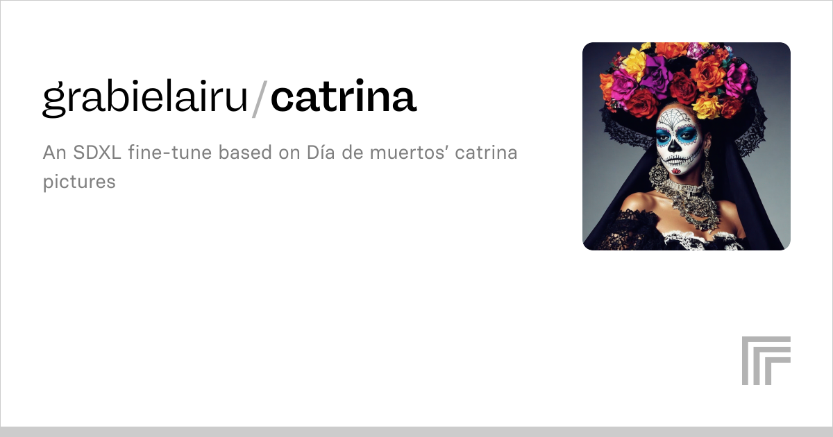 Examples – grabielairu/catrina | Replicate