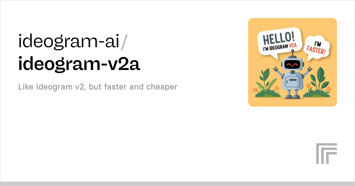 Ideogram V2a | Text to Image API