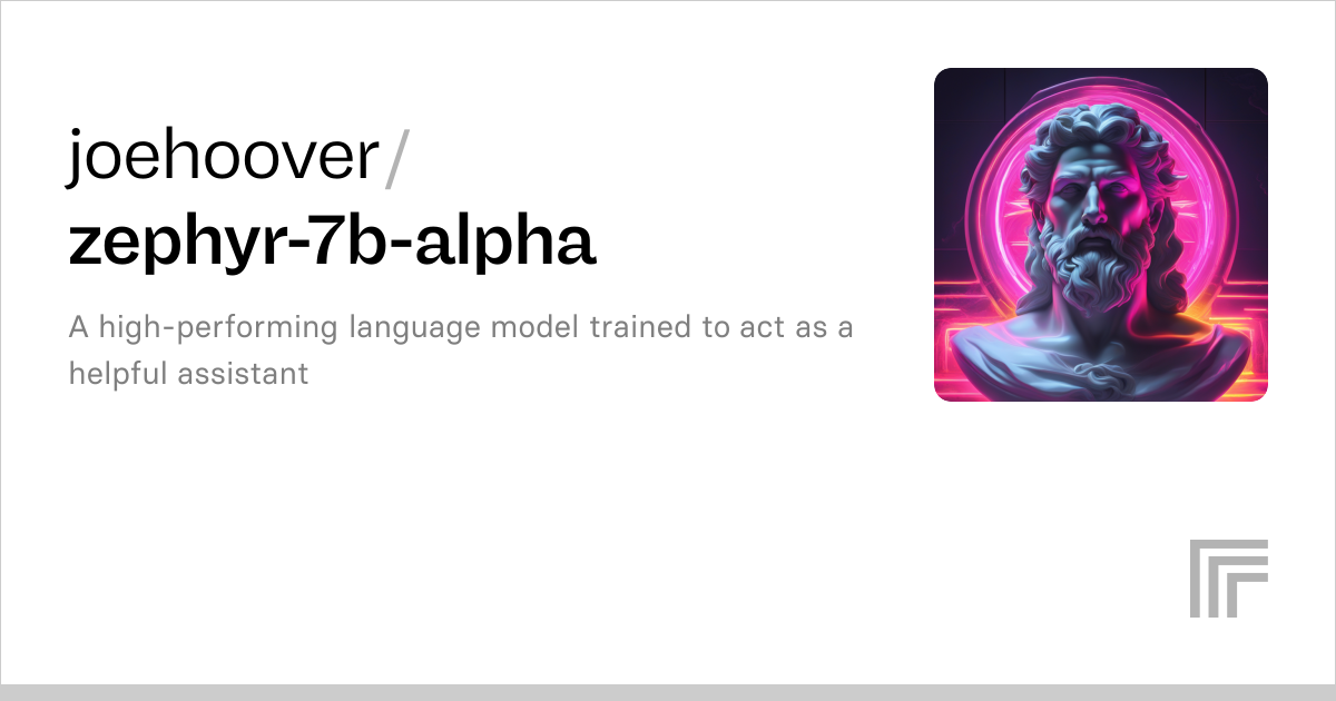 joehoover/zephyr-7b-alpha | Run with an API on Replicate