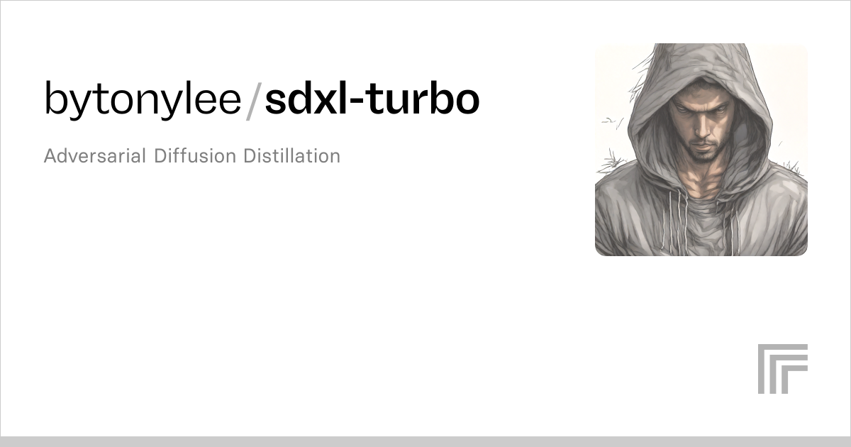 jyoung105/sdxl-turbo | Run with an API on Replicate