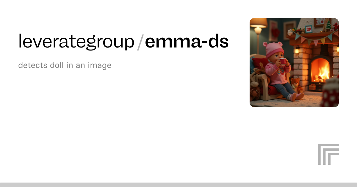 leverategroup/emma-ds | Run with an API on Replicate