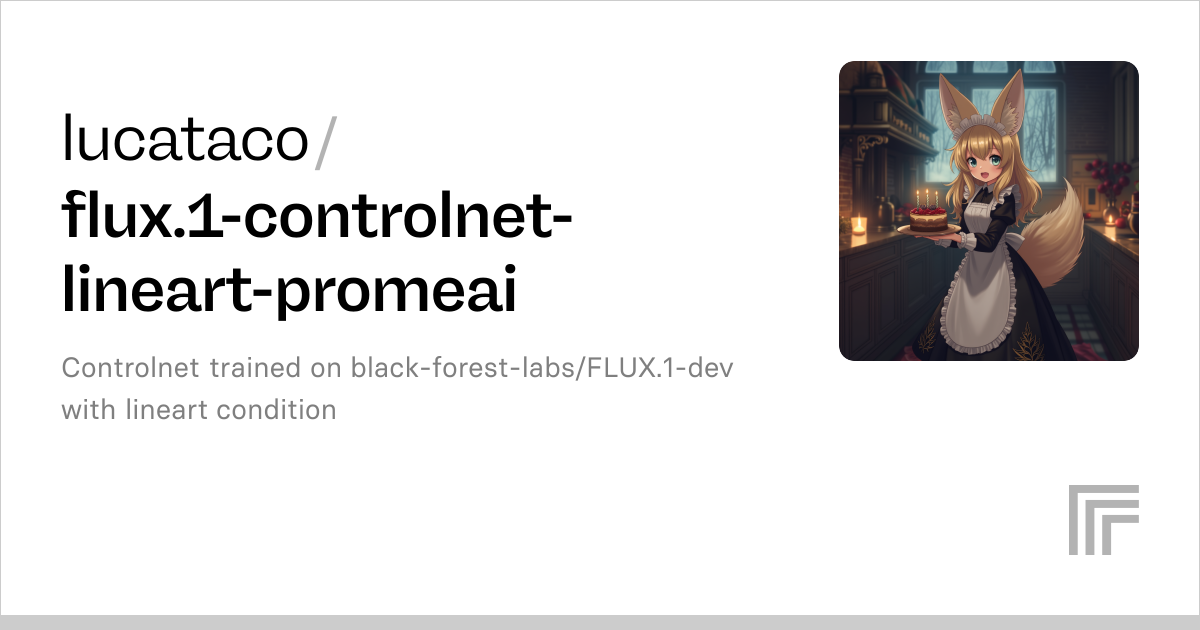 Examples – lucataco/flux.1-controlnet-lineart-promeai | Replicate