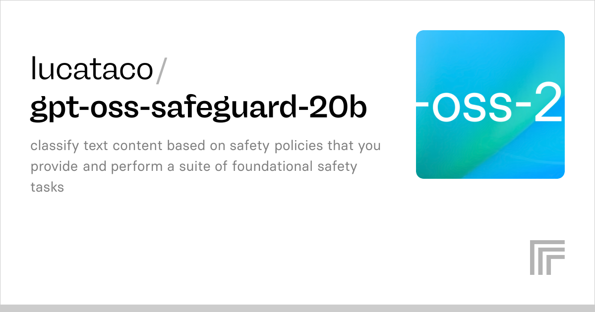 Examples – lucataco/gpt-oss-safeguard-20b | Replicate