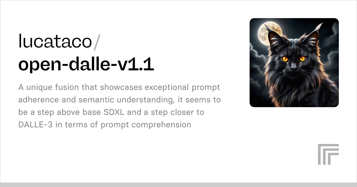 lucataco/open-dalle-v1.1 | Run with an API on Replicate