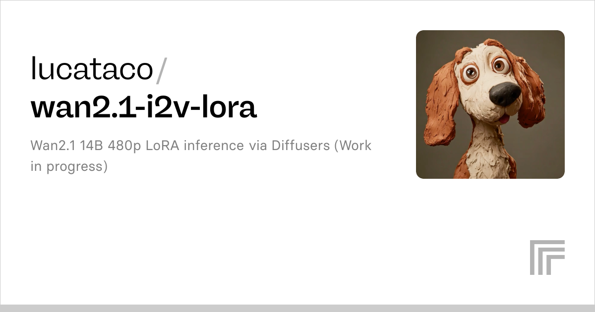 lucataco/wan2.1-i2v-lora | Run with an API on Replicate