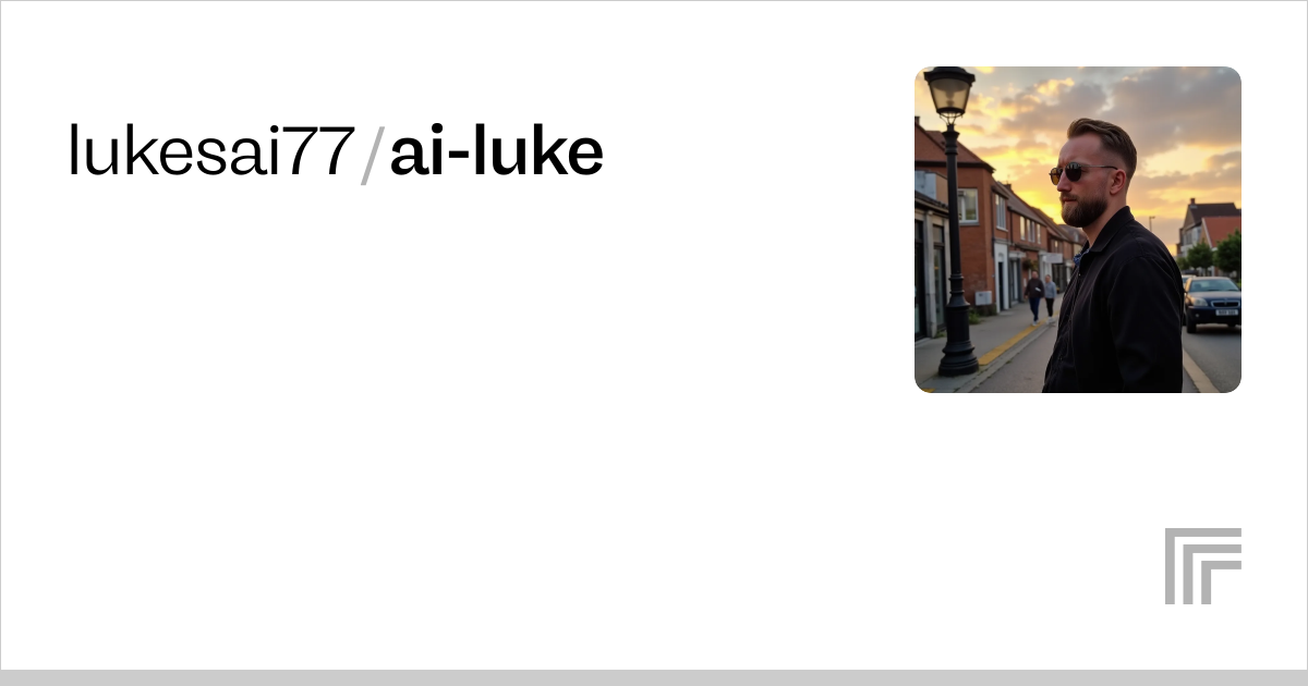 lukesai77/ai-luke | Run with an API on Replicate