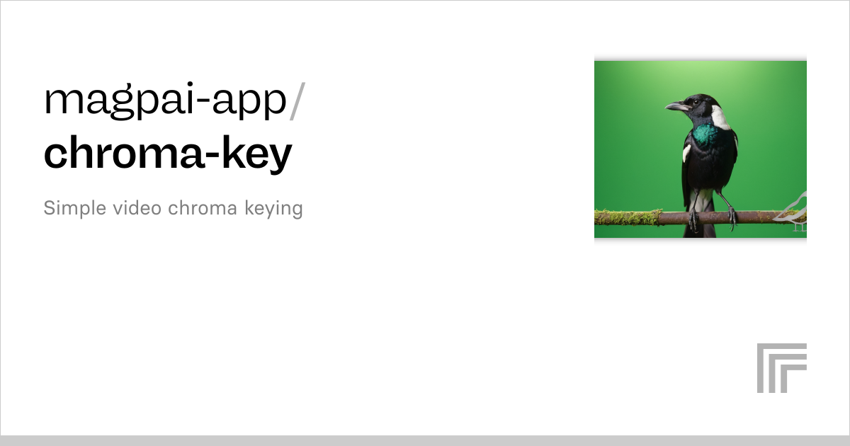 magpai-app/chroma-key | Run with an API on Replicate