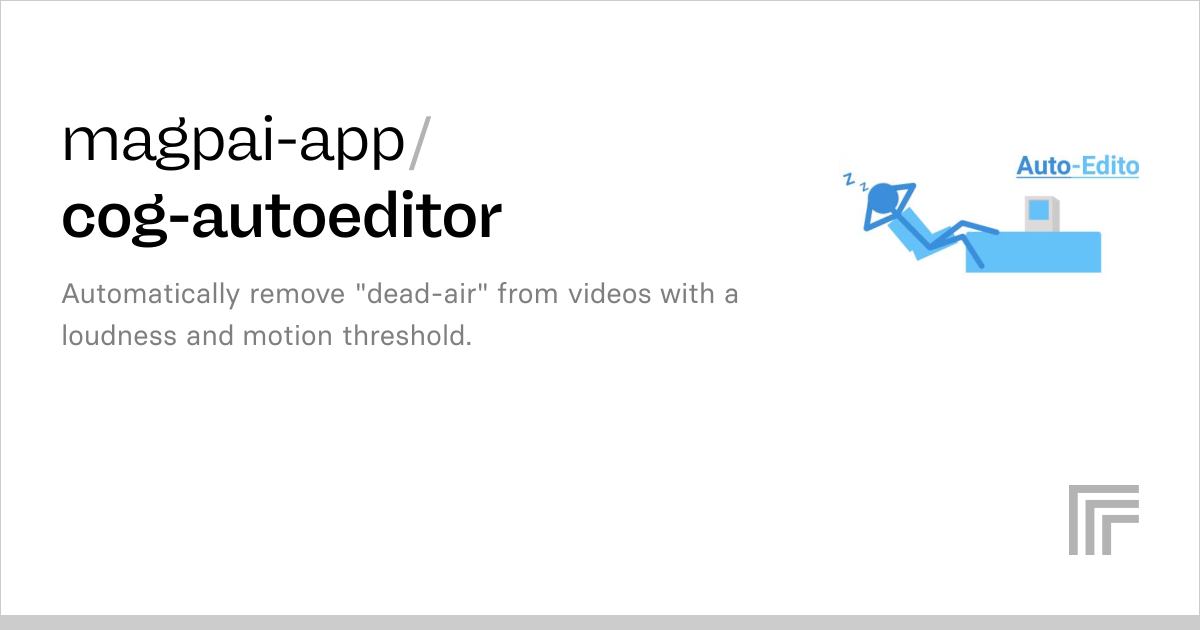 Examples – magpai-app/cog-autoeditor | Replicate
