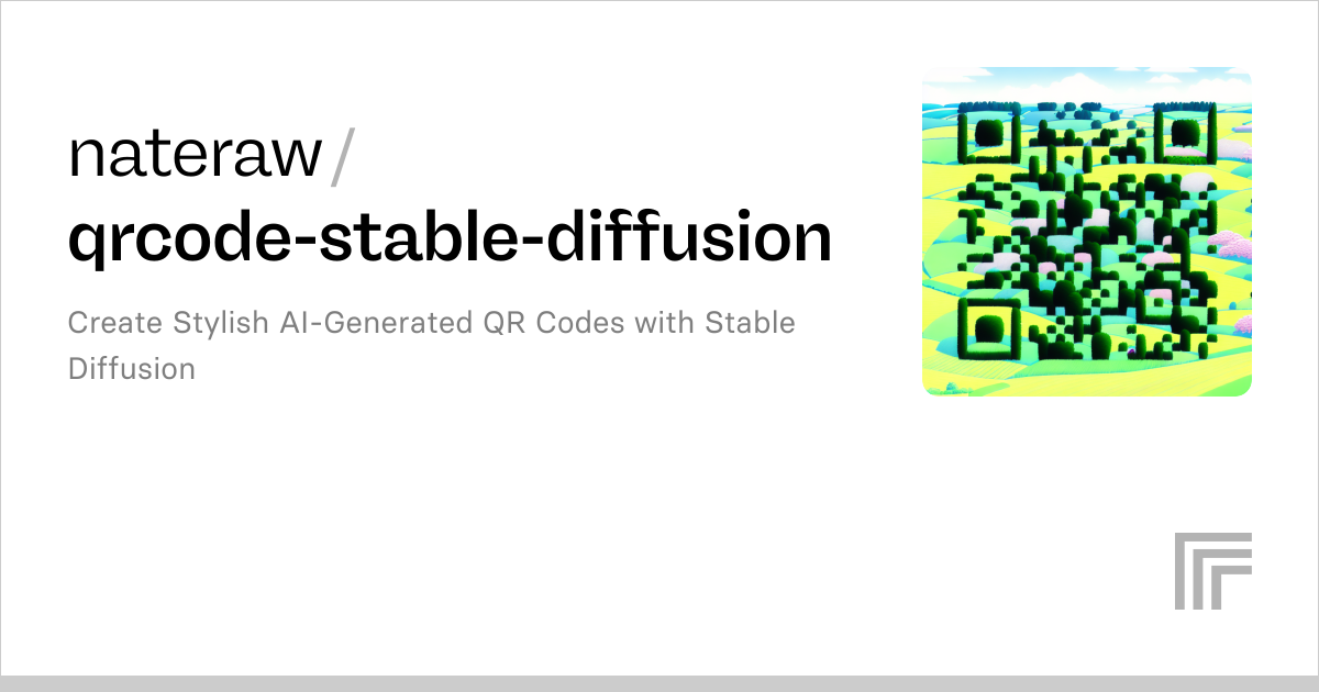 nateraw/qrcode-stable-diffusion | Run with an API on Replicate
