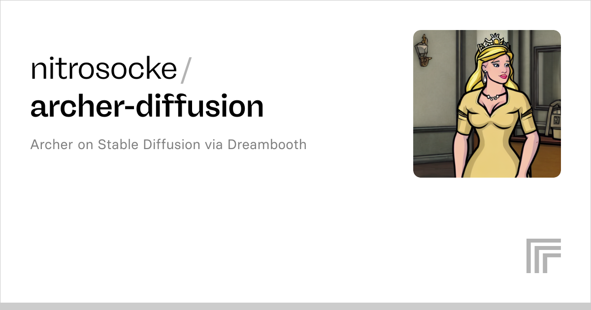 nitrosocke/archer-diffusion | Run with an API on Replicate