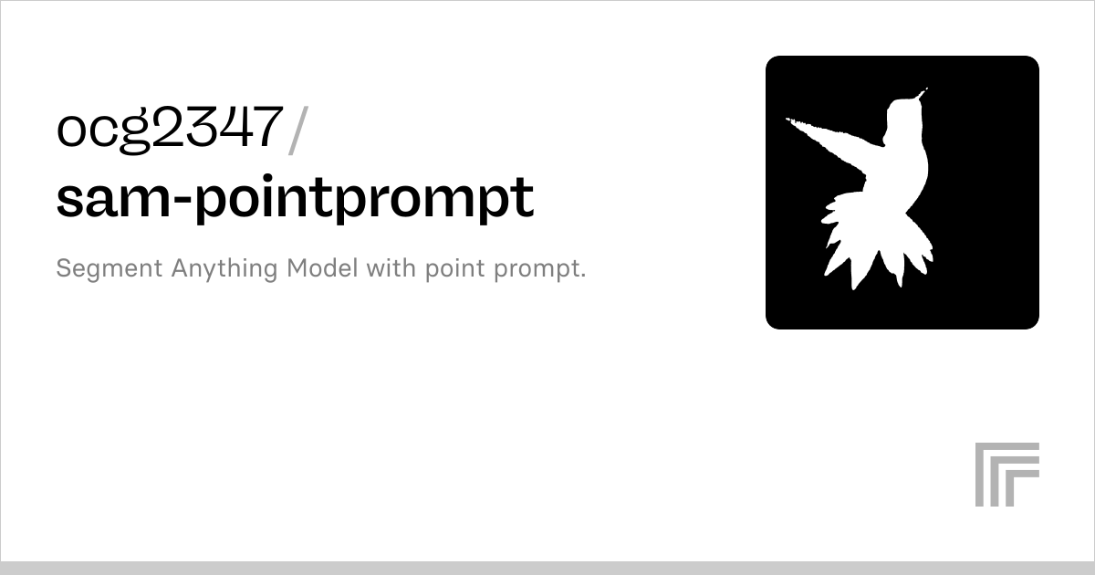 ocg2347/sam-pointprompt | Run with an API on Replicate