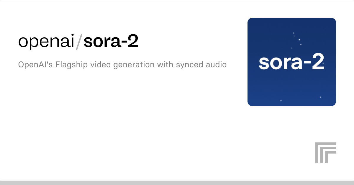 Sora 2 API | OpenAI