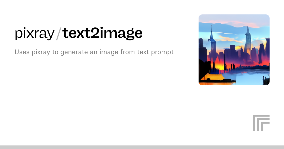 pixray/text2image | Run with an API on Replicate