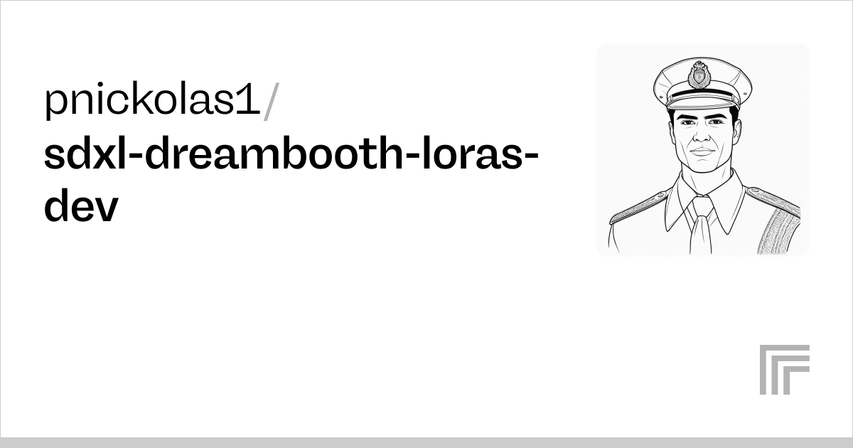 pnickolas1/sdxl-dreambooth-loras-dev | Run with an API on Replicate
