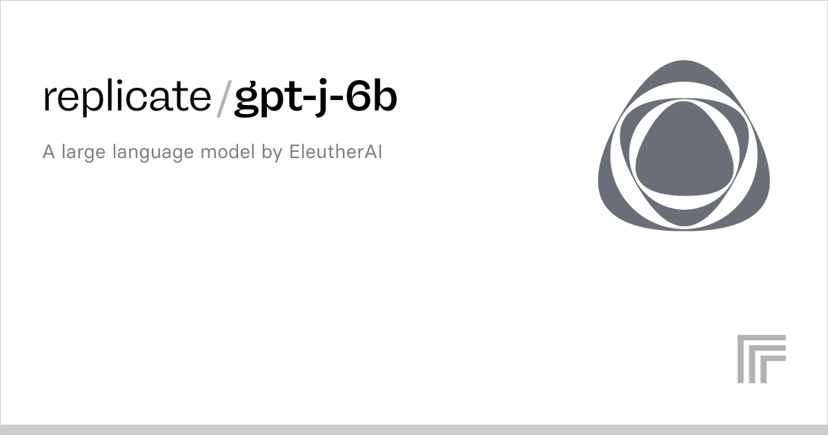 Train – replicate/gpt-j-6b:b3546aee | Replicate