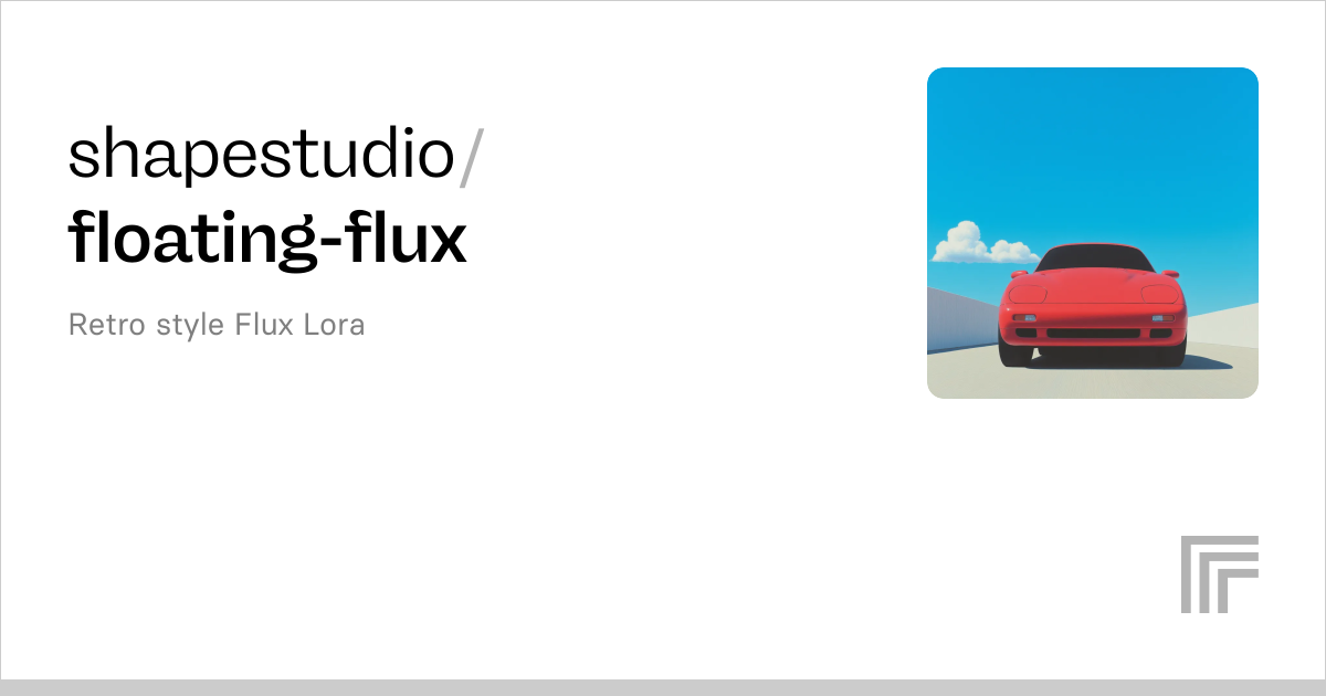 Examples – shapestudio/floating-flux | Replicate