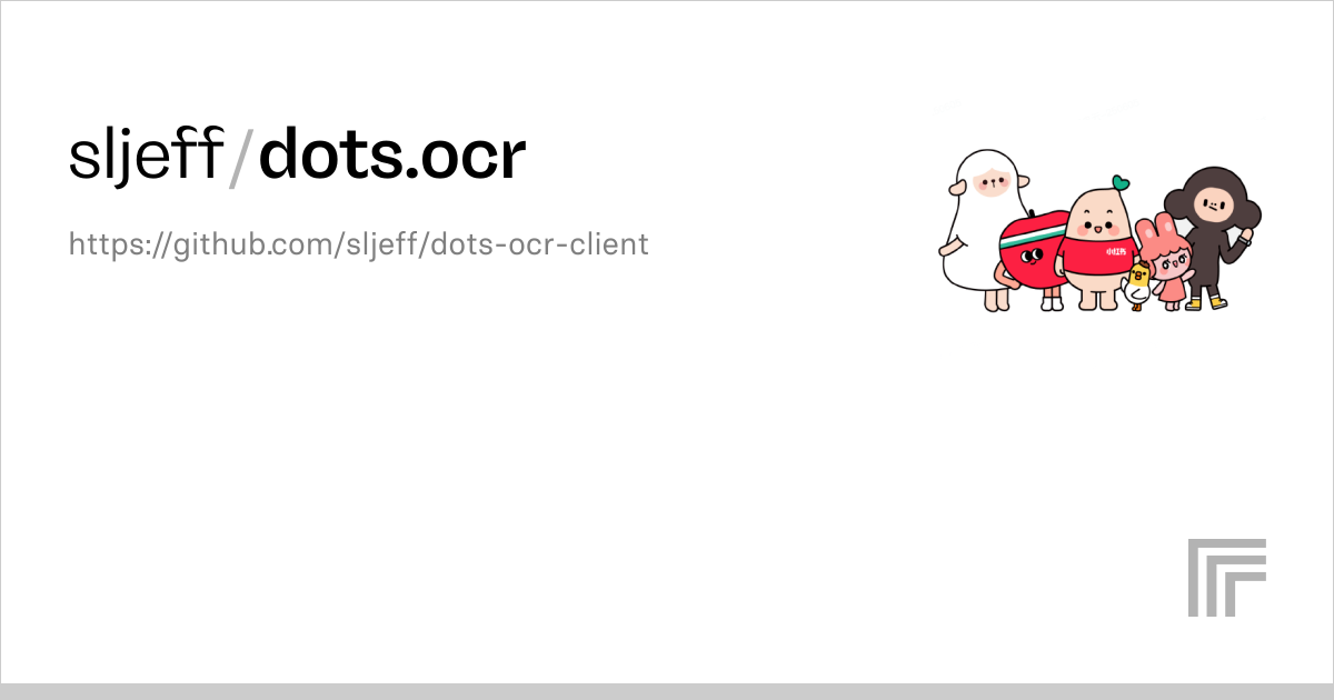 sljeff/dots.ocr | Run with an API on Replicate