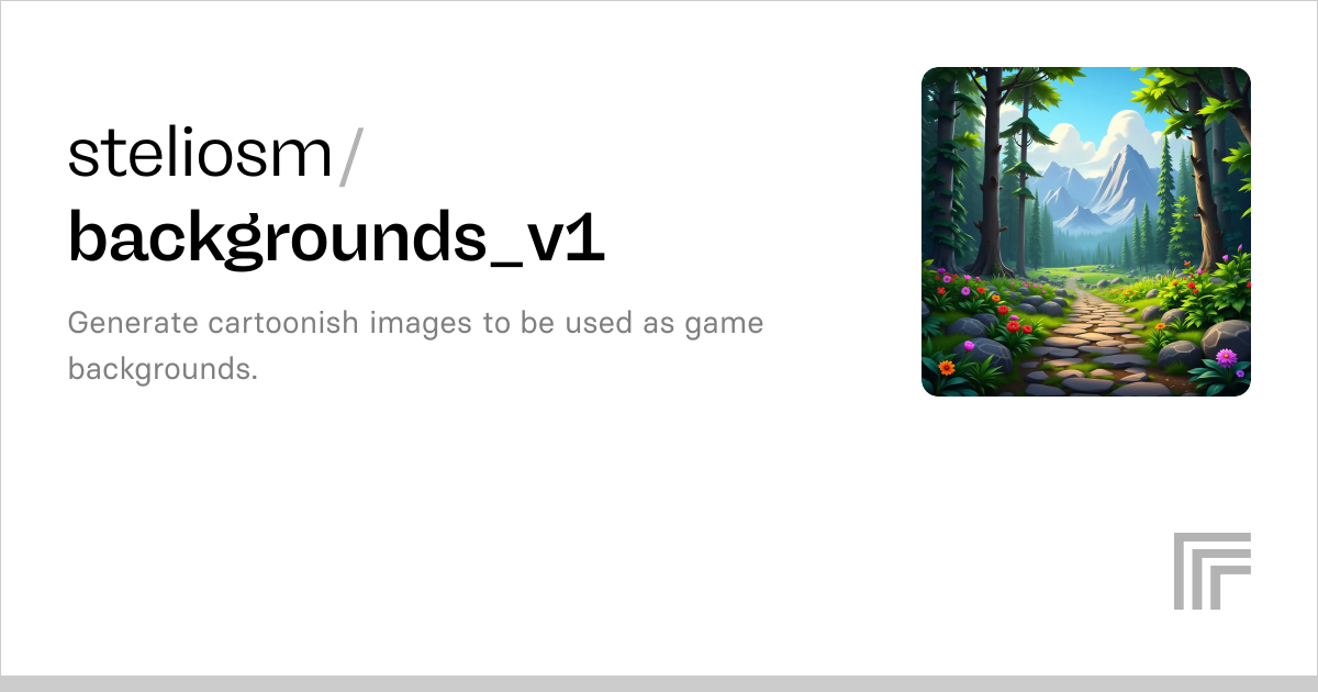 steliosm/backgrounds_v1 | Run with an API on Replicate
