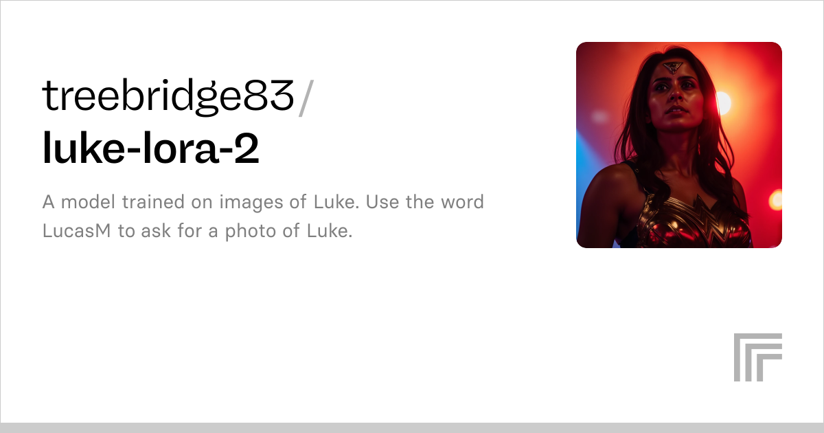 Examples – treebridge83/luke-lora-2 | Replicate