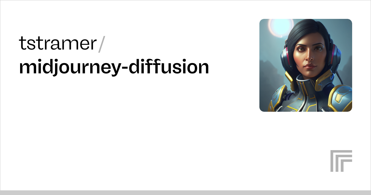 tstramer/midjourney-diffusion | Run with an API on Replicate