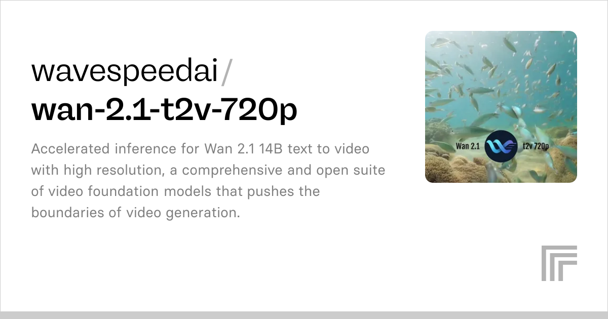 Wan 2.1 Text to Video (720p) | Fast Inference by WaveSpeed