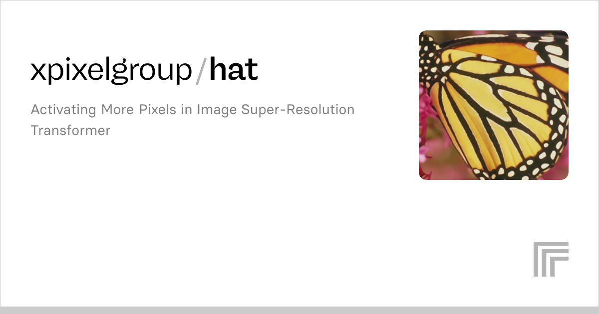 xpixelgroup/hat | Run with an API on Replicate