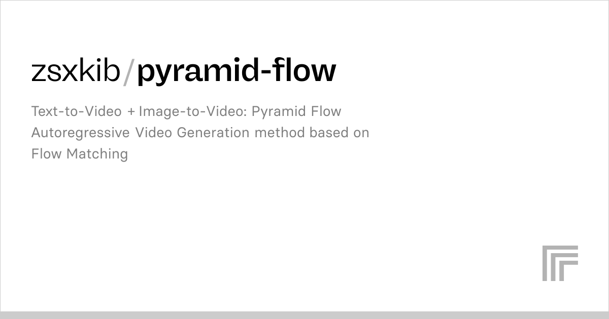 zsxkib/pyramid-flow | Run with an API on Replicate